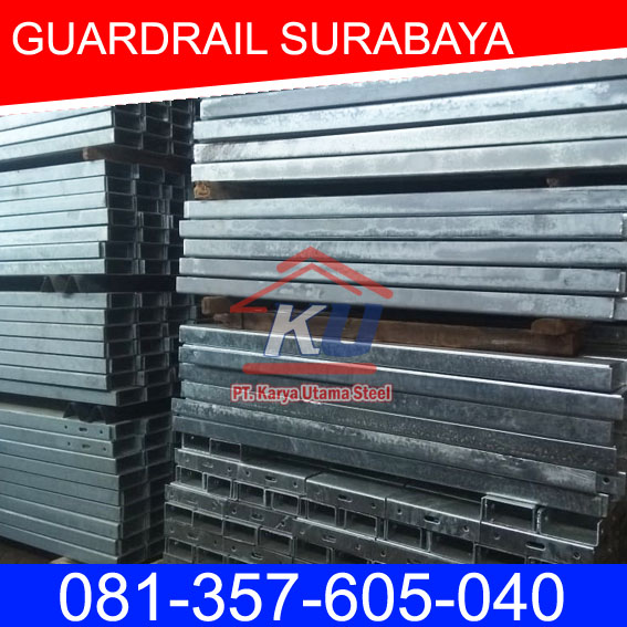 Pabrik Produsen Guardrail Surabaya Jawa Timur – 081-357-352-465 | Guardrail